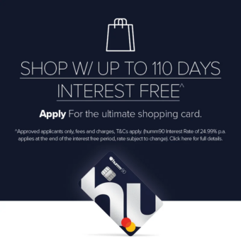 Humm90 Interest Free Shopping & Interest Free Credit Card Australia